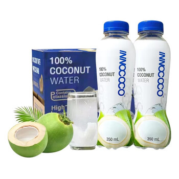 【INNOCOCO椰子水350ml*12瓶】INNOCOCO100%天然椰子水 椰汁饮料含电解质泰国进口NFC椰青果汁350ml*12瓶【行情 报价 价格 评测】-京东