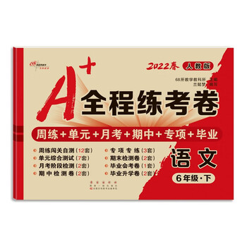 2022春A+全程练考卷6年级语文人教版下册
