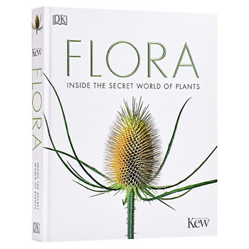 花 植物的秘密世界 英文原版 Flora Inside the Secret World of Plants DK百科系列 植物科普百科读物 精装 英文版原版英语书籍