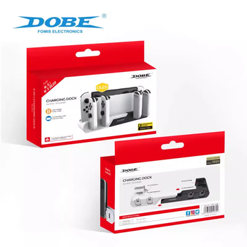 任天堂Switch OLED手柄座充 PRO手柄NS JoyCon手柄充电器握把手把 DOBE拉伸底座四座充白色【图片 价格 品牌 报价】-京东