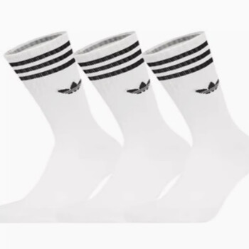 阿迪达斯 （adidas）三叶草男女袜 新款运动休闲舒适百搭中筒袜GN3104 IJ0734 M【图片 价格 品牌 报价】-京东