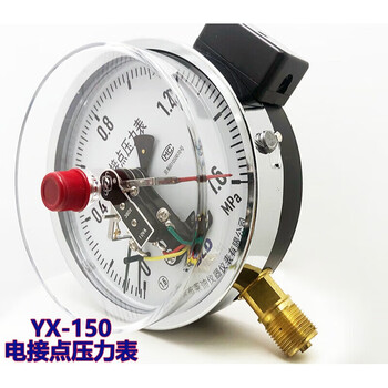 北京布莱迪 电接点压力表 YX-150 10VA 水泵用电接表 YX-150 0~25Mpa【图片 价格 品牌 报价】-京东