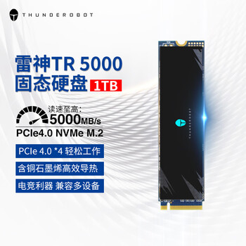 雷神TR5000 SSD固态硬盘M.2接口NVMe协议PCIe 4.0高速游戏系统升级diy装机 1TB TR5000 PCIe4.0 标配 出厂配置【图片 价格 品牌 报价】-京东
