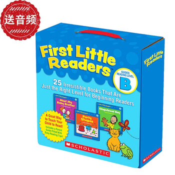 儿童绘本 First Little Readers level B 我的阅读小套装 25本合集 儿童启蒙开发学习英文版 亲子互动学习 图画故事书 . 梦想童趣城