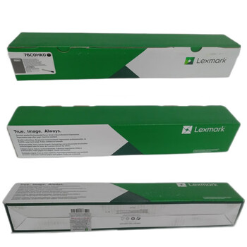 利盟76C0HY0/M0/C0原装高容量粉盒 适用CS923/CX921/CX922/CX923 黑色76C0HK0/约34000页 80 x ...