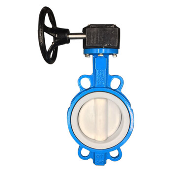 【FVTD371F4-10/16C】FVT手动涡轮四氟板PTFE对夹蝶阀D371F4-10/16C DN300大体+涡轮 【行情 报价 价格 评测】-京东