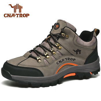 CANEMON【 甄选品质 专柜秒发】春季新款防滑耐磨登山鞋运动鞋男士休闲鞋 棕色【单款】 43【图片 价格 品牌 报价】-京东