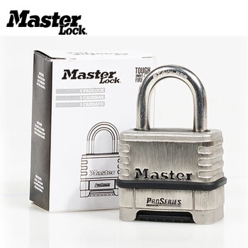 MASTER LOCK玛斯特大号不锈钢锁挂锁货车密码锁防水防锈船舶仓库大门锁1174D 玛斯特1174D【不锈钢4位密码锁】【图片 价格 品牌 ...