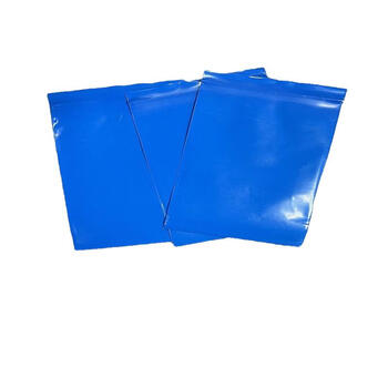 蓝色VCI气相防锈自封袋正方形防锈金属防锈材料海运出口防锈袋自封袋38*38cm PE+VCI 蓝色防锈自封袋双面20丝100饿 25 ...