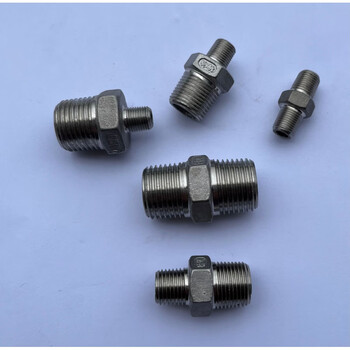 山头林村RC1/2-RC3/4RC3/8-RC1/8RC1/4不锈钢外丝接头两边外螺 RC1/4-G1/4双外丝【图片 价格 品牌 报价】-京东