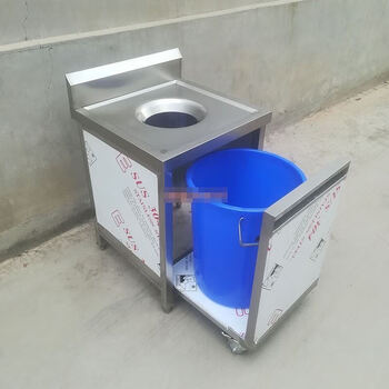 食堂剩饭剩菜垃圾桶收集柜厨余垃圾收纳箱酒店餐盘碗分类泔水残柜 R74-单车收餐台 官I方标配【图片 价格 品牌 报价】-京东