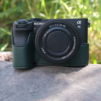 埠帝适用于索尼A7C2相机包A7M4保护套A6400 A7R5配件A7M3 A6700皮套 A7C梧桐绿仿皮【图片 价格 品牌 报价】-京东