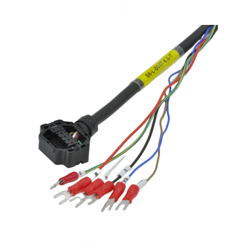 LZQLY汇川伺服拖链编码线连接线S6-L-P124-5.0-T P121/P114/P024/P111 S6-L-M022 20m;静态固定应用【图片 价格 品牌 报价】-京东