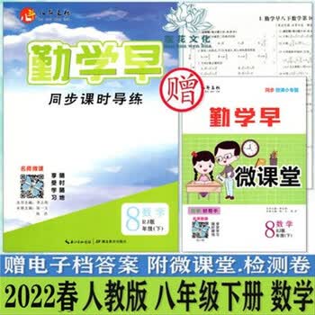 2022版 勤学早同步课时导练 八年级下册数学 人教版