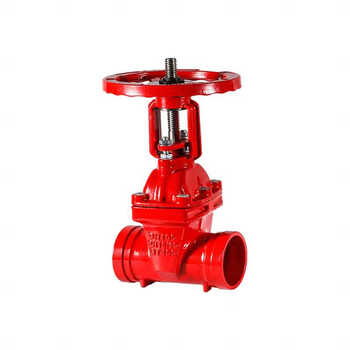 沟槽明杆闸阀DN100DN80DN150消防闸阀Z85X-16Q软密封沟槽卡箍闸阀 大体DN150 长度210mm毫米【图片 价格 品牌 报价】-京东