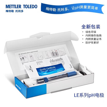 【梅特勒 托利多LE438】梅特勒托利多 三合一pH电极 pH计复合电极探头传感器 实验室酸度计样品检测纯水微量 LE410 【行情 报价 ...