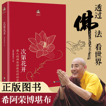 次第花开 希阿荣博堪布的书透过佛法看世界海南出版社佛学书籍佛书初学者入门书籍正能量 次第花开人生三境 此地花开书 樊登 正版