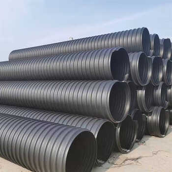 hdpe钢带波纹管200 300 400双壁波纹管 钢带增强聚乙烯螺旋波纹管 黑色DN400 45.20【图片 价格 品牌 报价】-京东