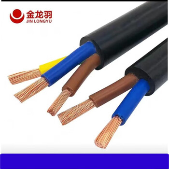 金龙羽 电缆线 3x2.5平方RVV铜100米 黑色 护套线【图片 价格 品牌 报价】-京东