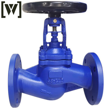 【WWJ41H】W 百普 德标法兰波纹管截止阀 WJ41H-16C-DN50 【行情 报价 价格 评测】-京东