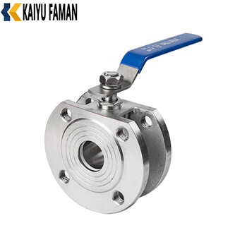 【KAIYUFAMENGL2513-26】KAIYUFAMEN 法兰球阀Q71F-16P薄型对夹式球阀 单位:个 304不锈钢 DN20 【行情 报价 价格 评测】-京东