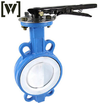 【D71F46-16C】W 百普衬氟手柄对夹蝶阀 耐腐蚀 D71F46-16C-DN80【行情 报价 价格 评测】-京东