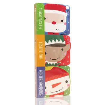 圣诞节3册绘本Christmas Eve Festive Fun Winter Wonders