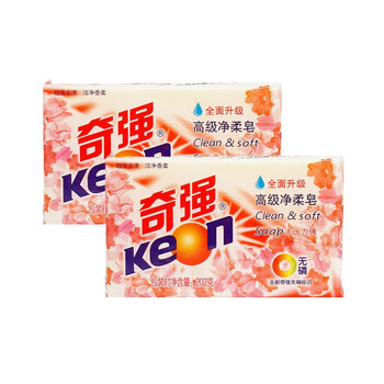 【奇强202g*2块】奇强 透明皂 家用手洗衣皂肥皂家庭装衣物清洁去污 202g*2块【行情 报价 价格 评测】-京东