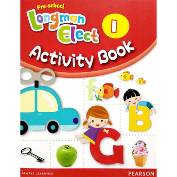 原版进口培生朗文 3-6岁幼儿英语教材 Pre-school Longman Elect 1级练习册