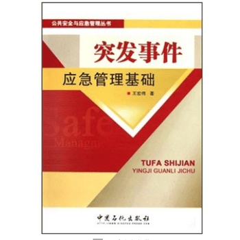 突发事件应急管理基础 王宏伟 著