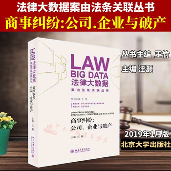 法律大数据 案由法条关联丛书