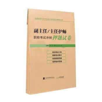 正版 2019副主任/主任护师职称考试冲刺押题试卷 护理学正高 副高级晋升题库历年真题模拟题解析习