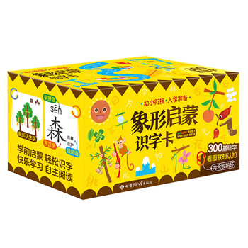 傲游猫 象形启蒙识字卡（精选300个常用汉字，满足孩子学前需求）(中国环境标志产品 绿色印刷)