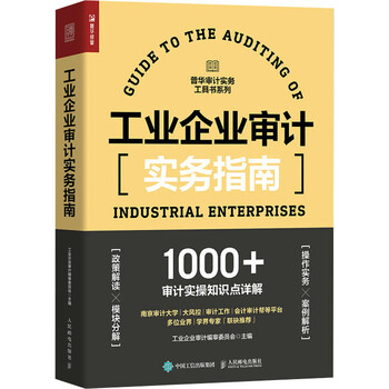 工业企业审计实务指南 图书