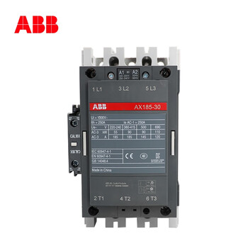 【ABBAX185-30-11-85*380-400V50Hz/400-415V60Hz】ABB AX系列接触器；AX185-30-11-85 ...