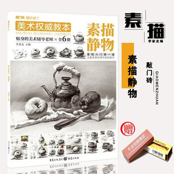 【】美术权威教本素描静物2021敲门砖李家友 零基础适用基础知识单个组合静物基础结构对明暗临