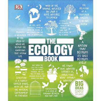 生态学百科 英文原版 DK-Big Ideas：The Ecology Book 科普百科
