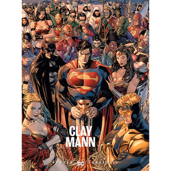 DC Poster Portfolio Clay Mann DC海报作品集 克莱曼 蝙 英文原版现货