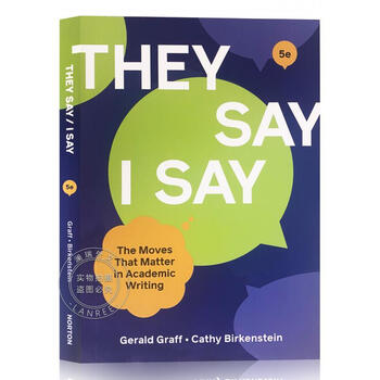 他们说/我说：学术写作中的重要步骤 They Say / I Say: The Move...