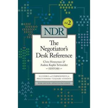 The Negotiator's Desk Reference