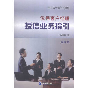 客户经理授信业务指引/金融与投资/书籍分类/信用管理与信贷