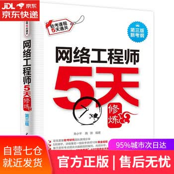 【正版图书】网络工程师5天修炼 朱小平,施游 编著 水利水电出版社
