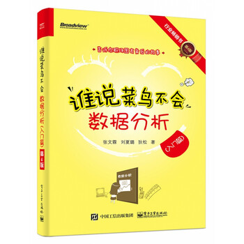 谁说菜鸟不会数据分析(入门篇)(第4版)