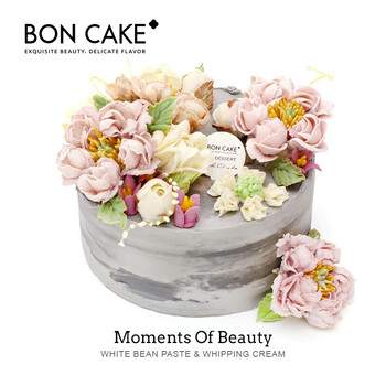 BONCAKE【莫奈花园】限定款乳酪裱花生日蛋糕北京天津成都沈阳杭州上海礼物同城配送 6寸【图片 价格 品牌 报价】-京东