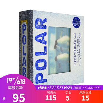 光与影视觉书系列 会动的3D图片书 极地 Polar:A Photicular Book
