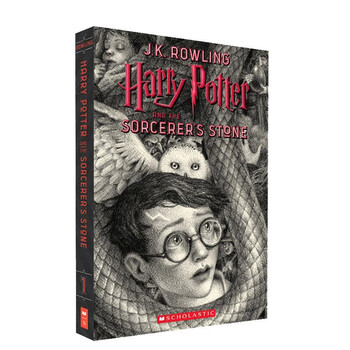 英文原版 哈利波特与魔法石20周年 美版 Harry Potter 布莱恩·塞兹尼克封面 JK罗琳