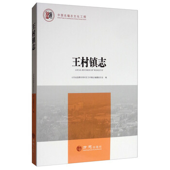 王村镇志/中国名镇志文化工程