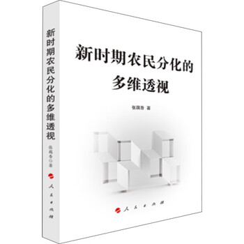 新时期农民分化的多维透视9787010200699人民无