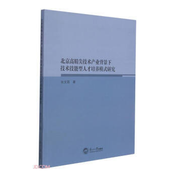 北京高精尖技术产业背景下技术技能型人才培养模式研究 张文丽 著 东北大学出版社