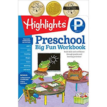 The Big Fun Preschool Activity Book: Build S...